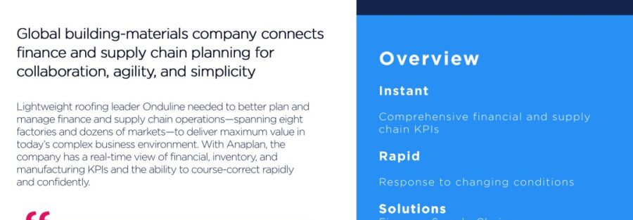 Onduline - Cornerstone Performance Management