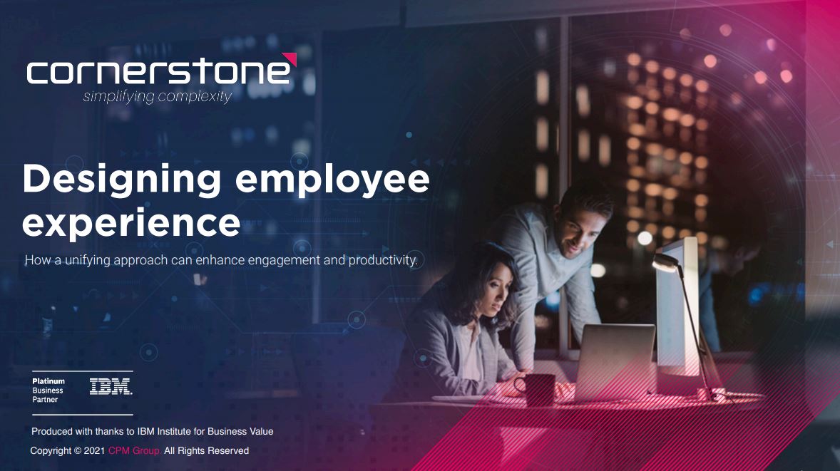 Designing employee experience - Cornerstone Performance Management Designing employee experience - Cornerstone Performance Management