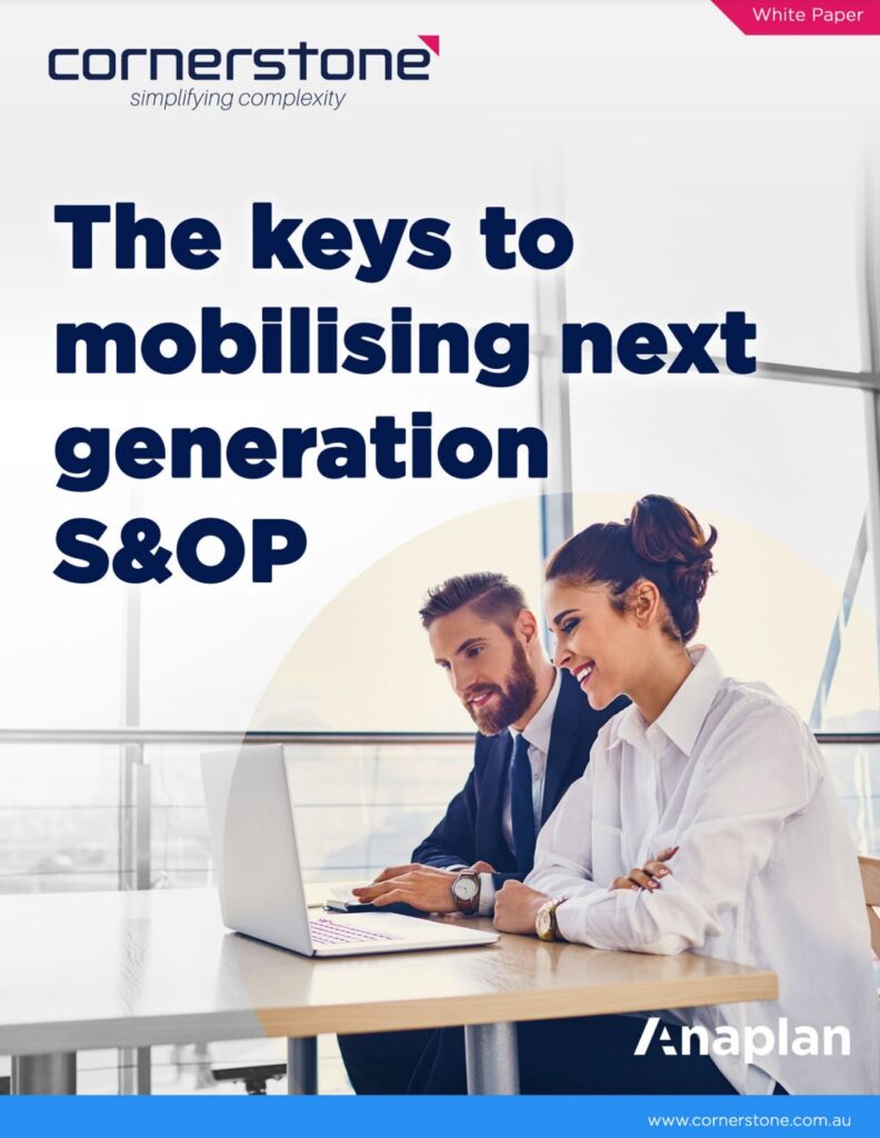 The Keys to Mobilizing Next Generation S&OP | Cornerstone